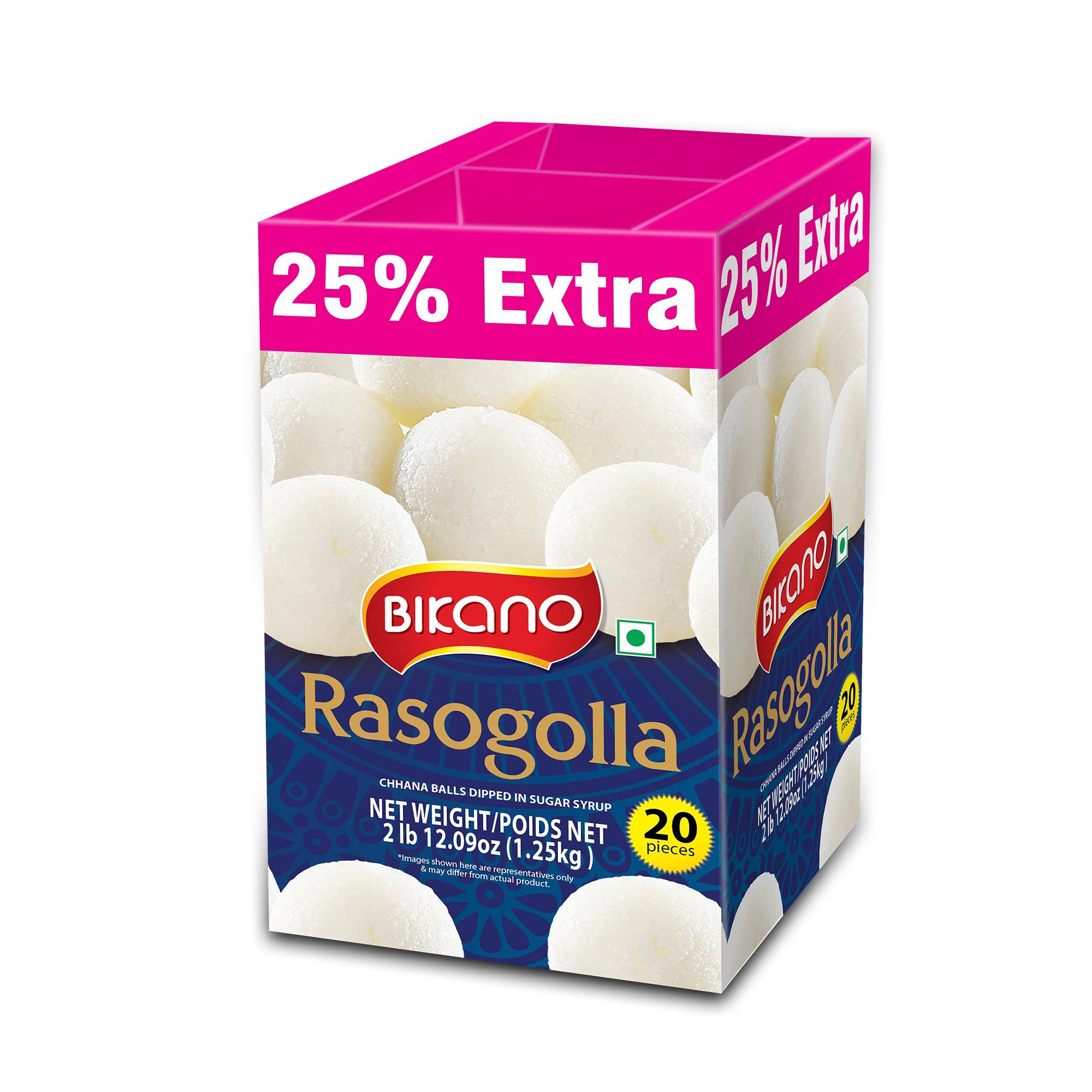 Bikano Rasogolla | Classic Indian Dessert for Festivals & Gifting