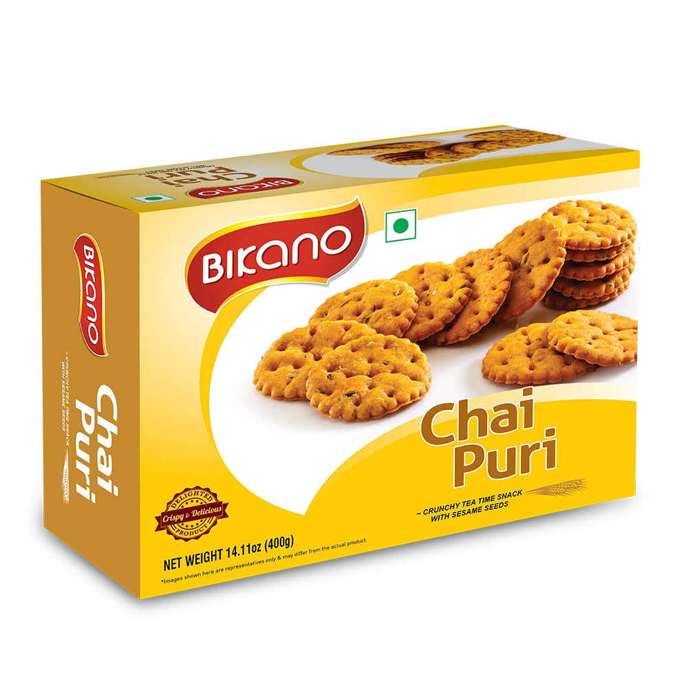 Bikano Chai Puri – Crispy & Light Indian Tea-Time Snack | Buy Online